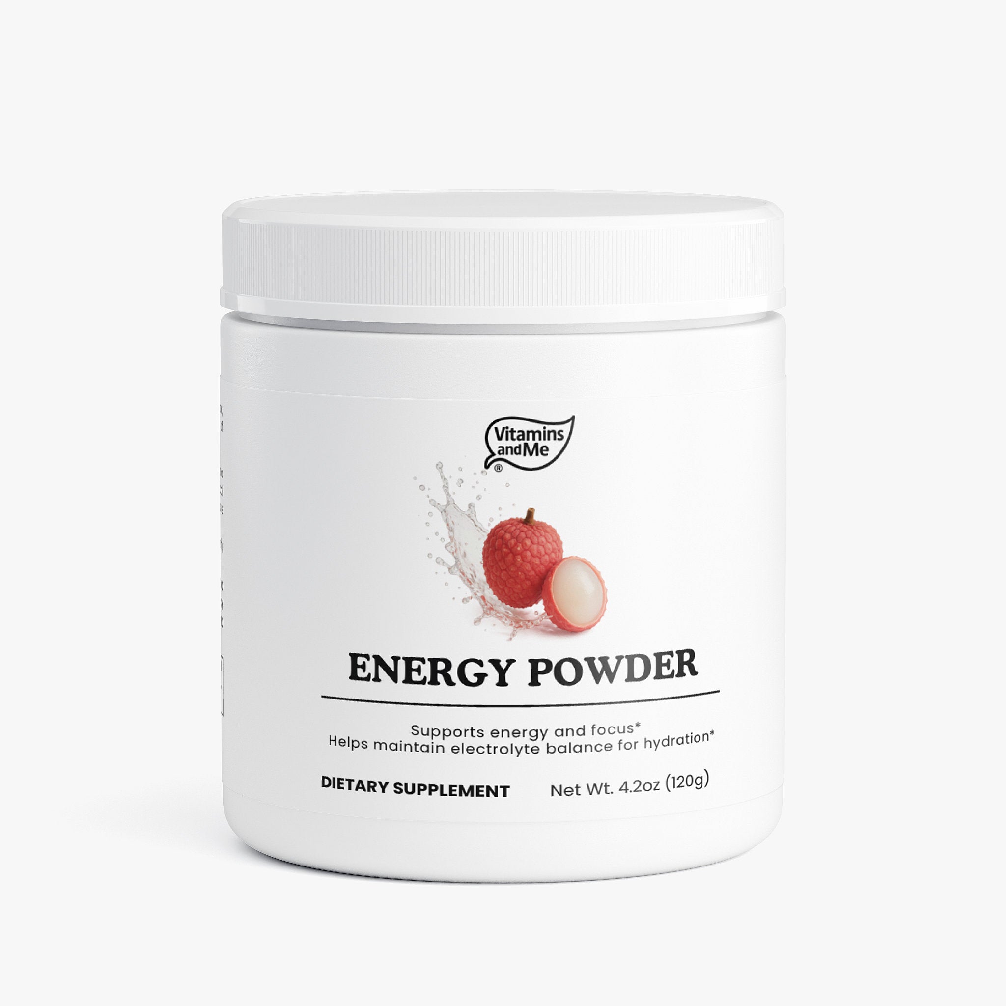 Energy Powder (Lychee Splash Energy) – Vitamins And Me